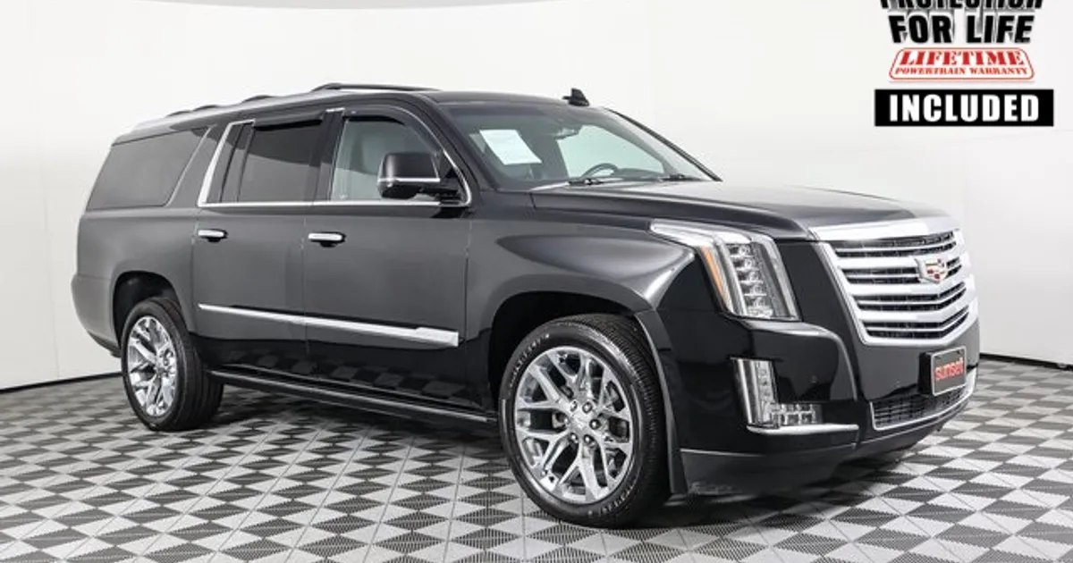 2016 Cadillac Escalade Esv Platinum Edition - Sunset Trucks