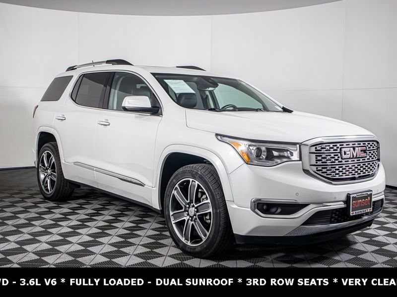 2017 GMC Acadia Denali - Sunset Trucks