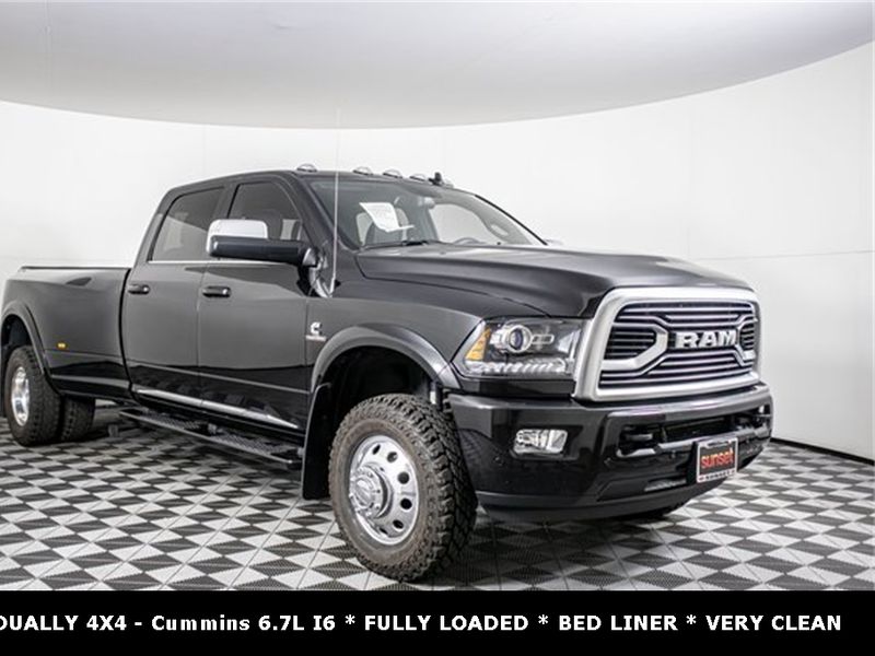 2018 Ram 3500 Laramie Limited Crew Cab - Sunset Trucks