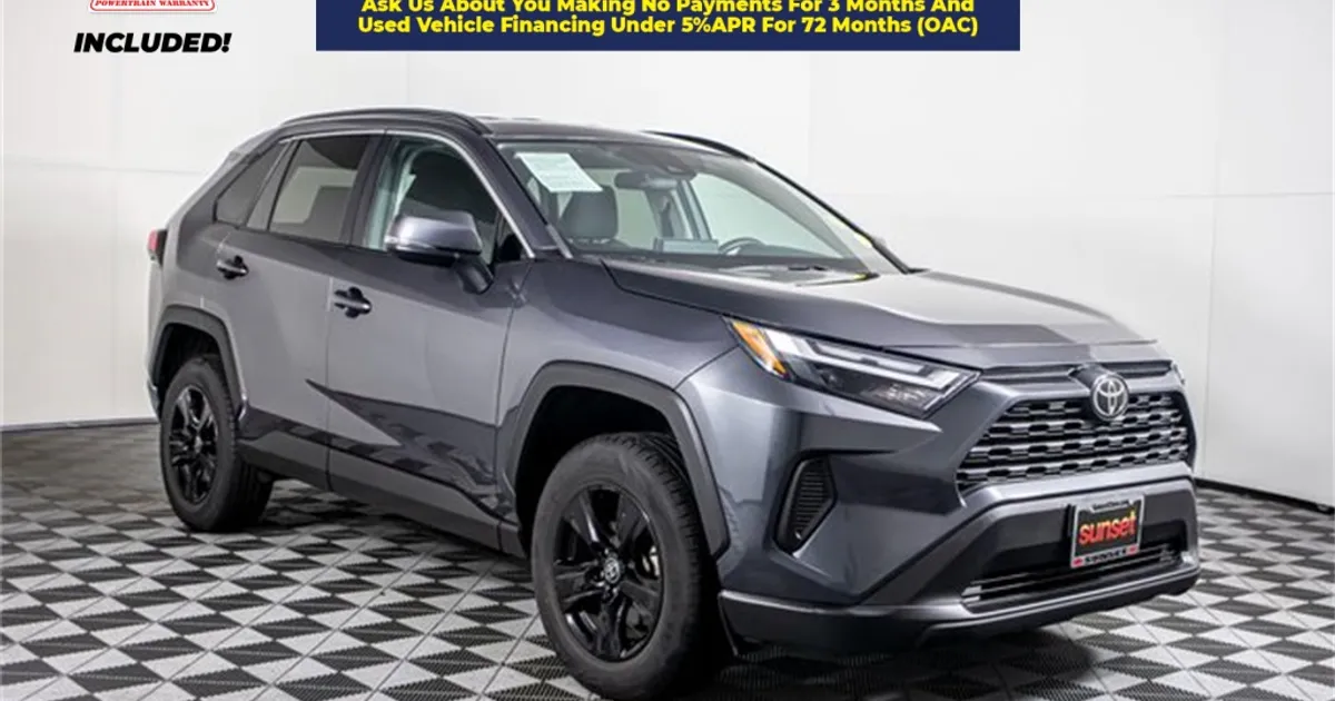 2022 Toyota RAV4 XLE - Sunset Auto Family