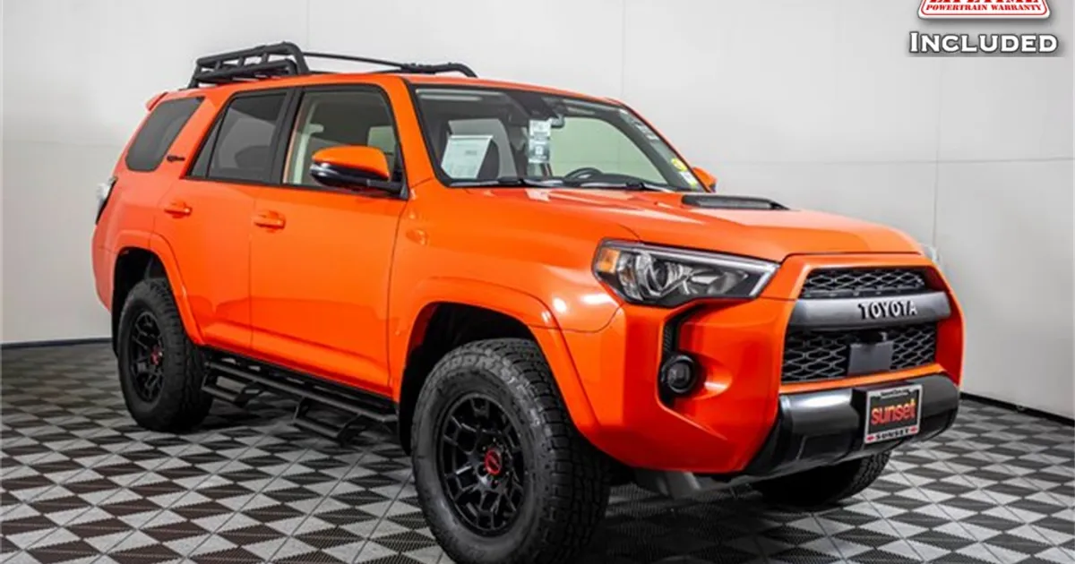 2023 Toyota 4Runner TRD Pro - Sunset Auto Family