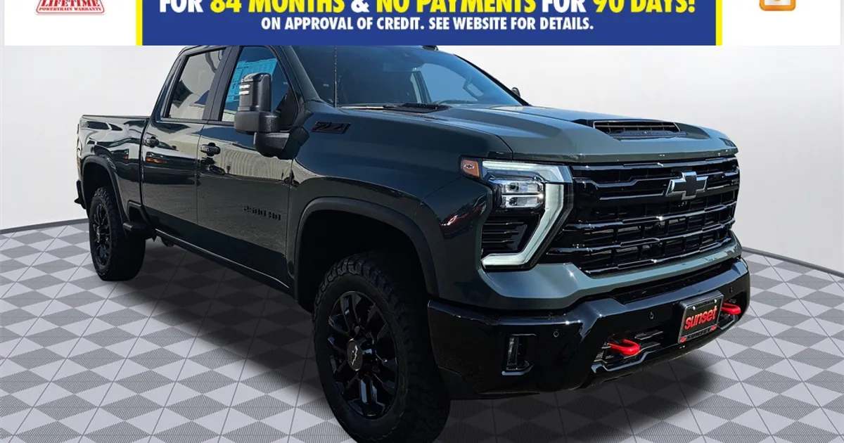 2025 Chevrolet Silverado 2500HD LT - Sunset Auto Family
