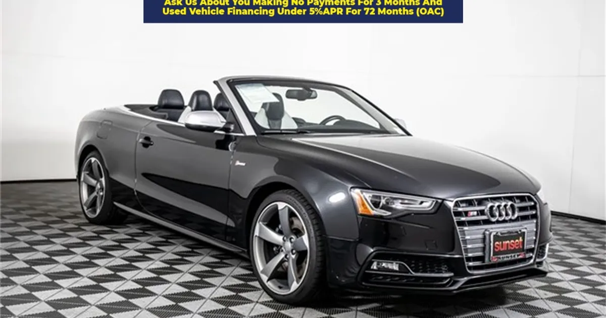 2017 Audi S5 3.0T quattro - Sunset Auto Family