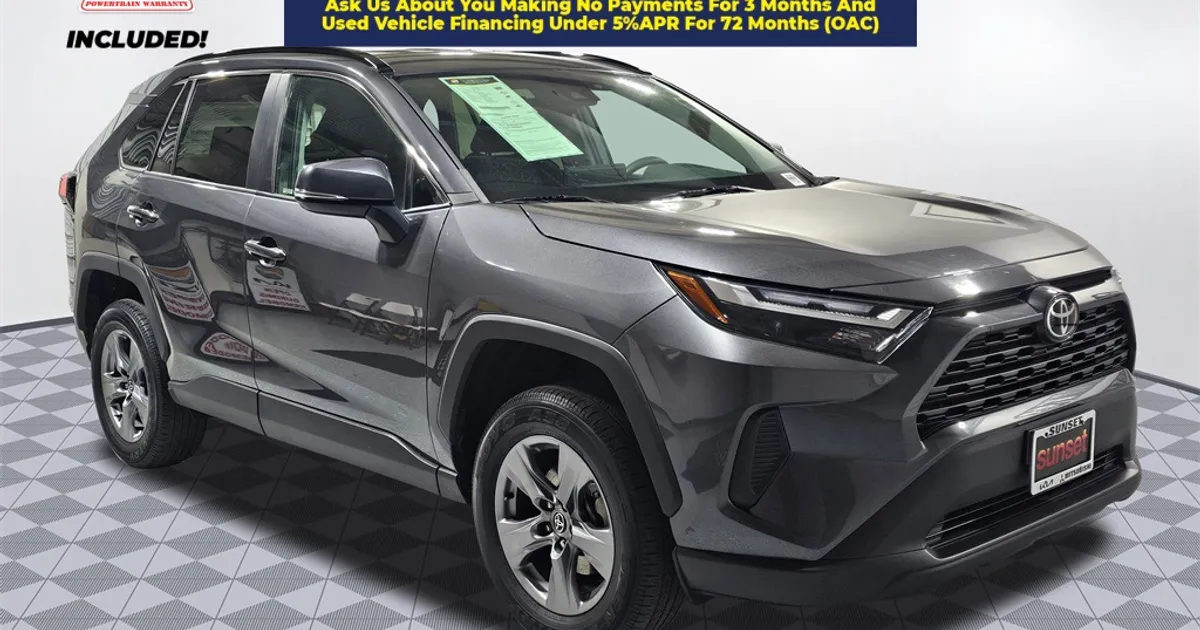 2022 Toyota RAV4 XLE - Sunset Auto Family