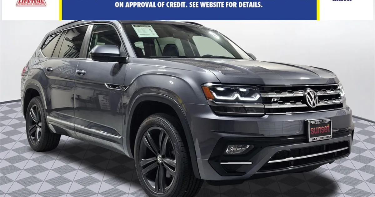 2020 Volkswagen Atlas V6 SE R-Line 4Motion - Sunset Auto Family
