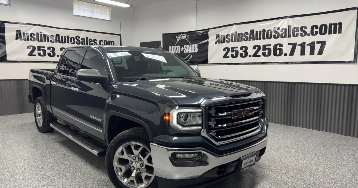 2017 GMC Sierra 1500 SLT Crew Cab - Austin's Auto Sales