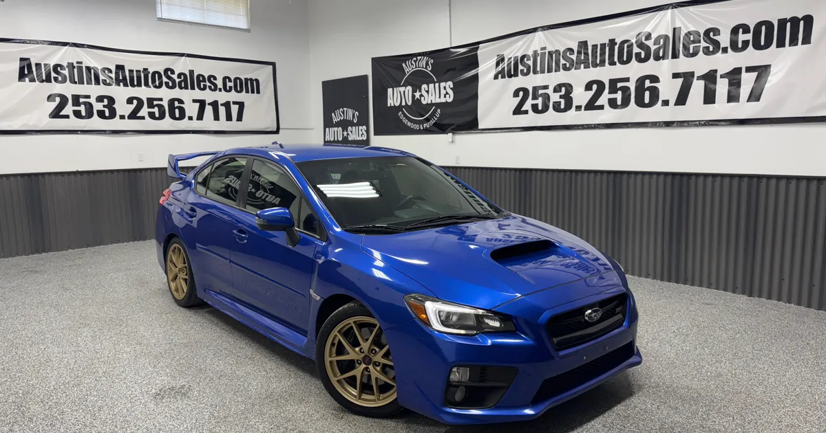 2015 Subaru WRX STI Launch Edition - Austin's Auto Sales