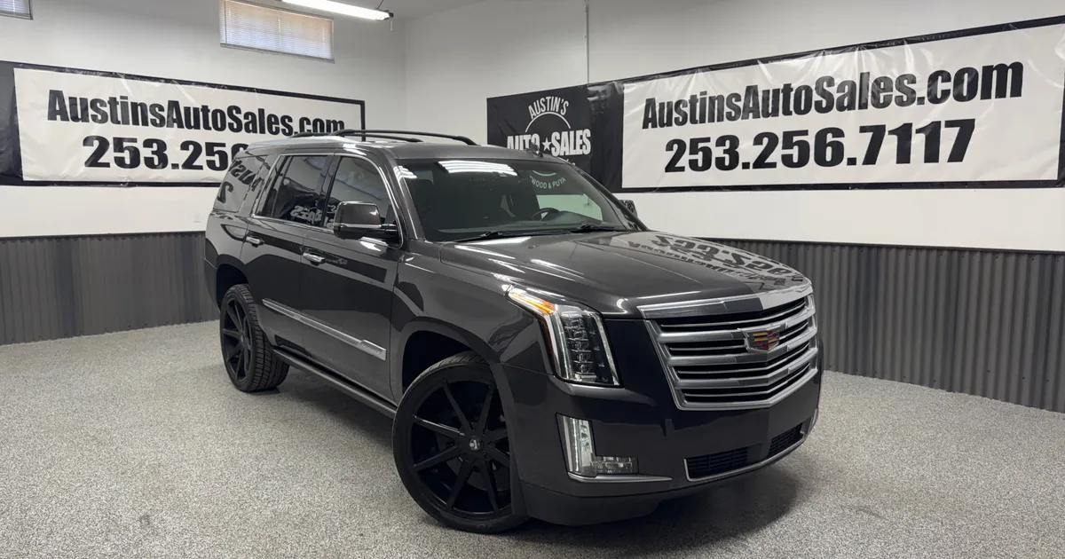 2016 Cadillac Escalade Platinum - Austin's Auto Sales