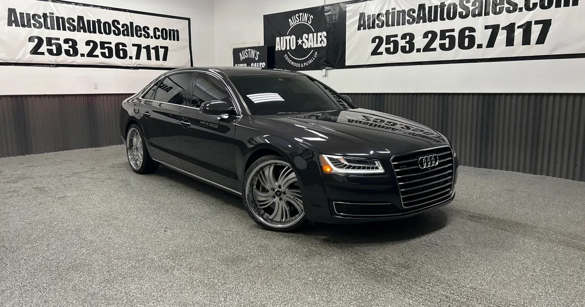 2015 Audi A8 L 3.0T quattro - Austin's Auto Sales