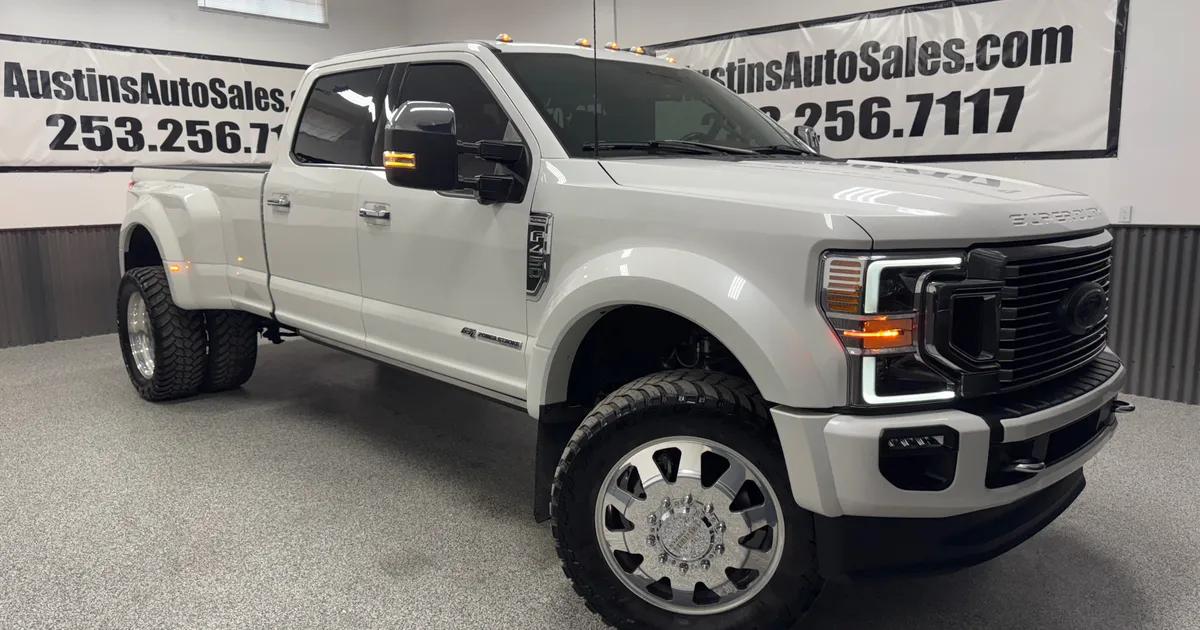2022 Ford F-450 Super Duty Platinum - Austin's Auto Sales