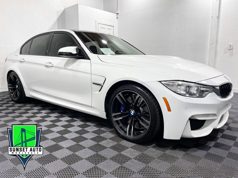 2016 BMW M3 6-Speed Manual - Sunset Auto Wholesale