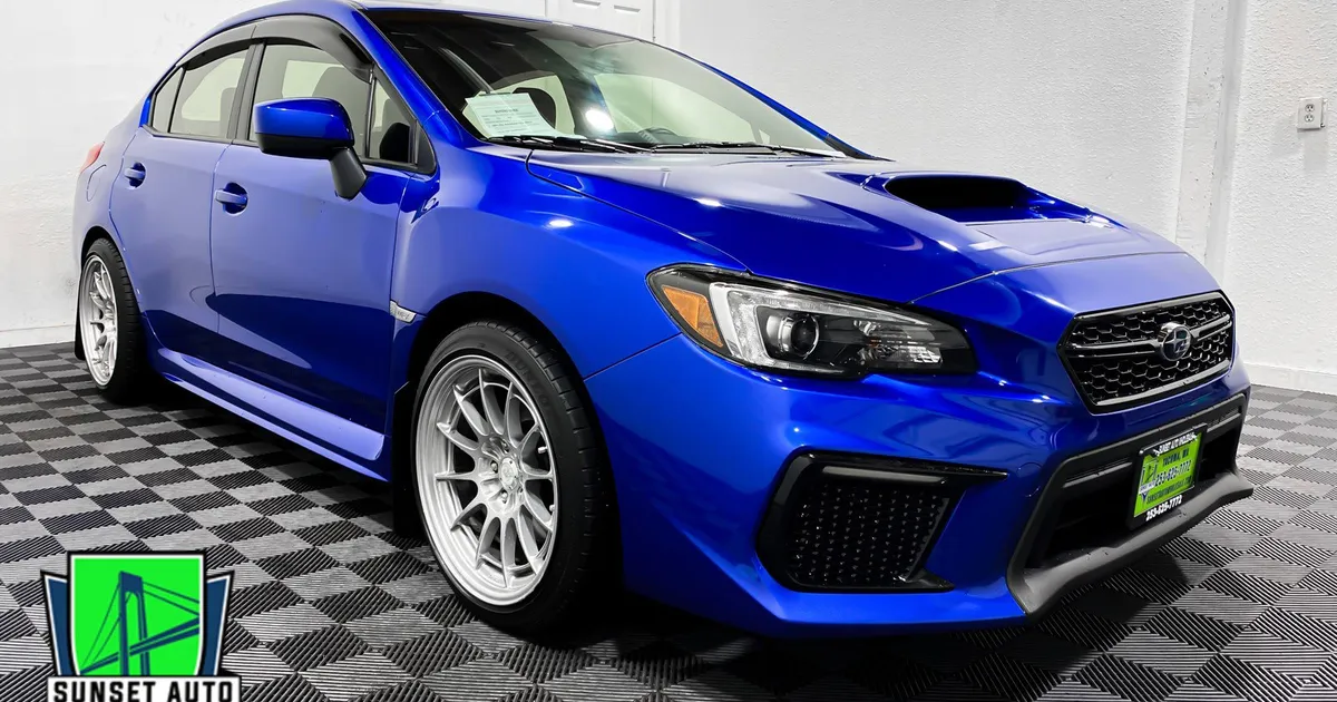 2019 Subaru WRX Premium - Sunset Auto Wholesale