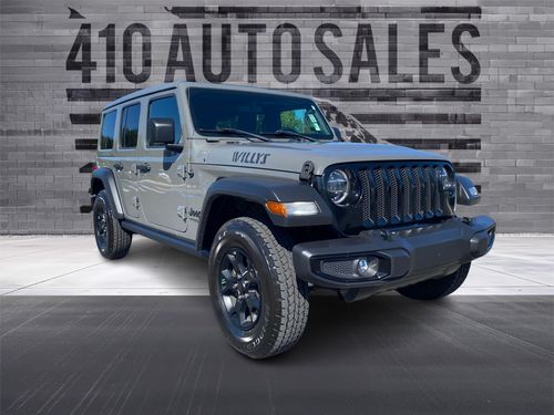 2021 Jeep Wrangler Unlimited WILLYS 4X4 *SKY POWER TOP* - 410 Auto Sales