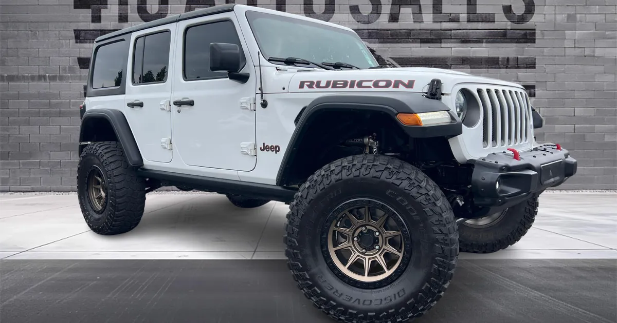 2019 JEEP WRANGLER RUBICON - 410 Auto Sales